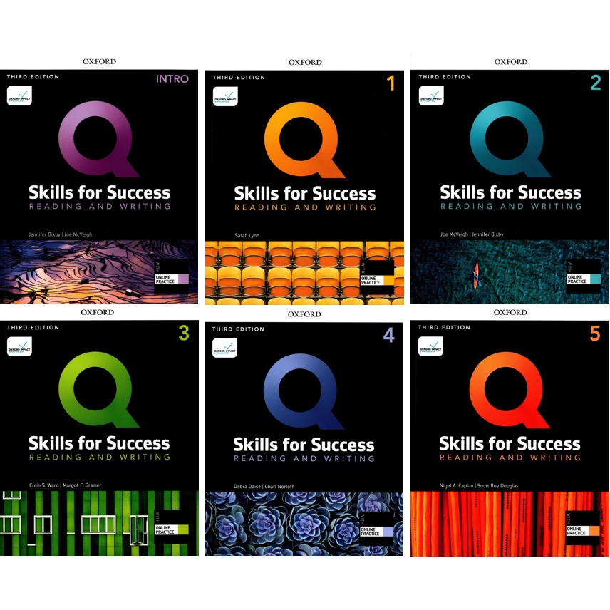 Q：Skills for success 3e Reading and Writing 全冊(Intro/1/2/3/4/5)半冊(Intro ...
