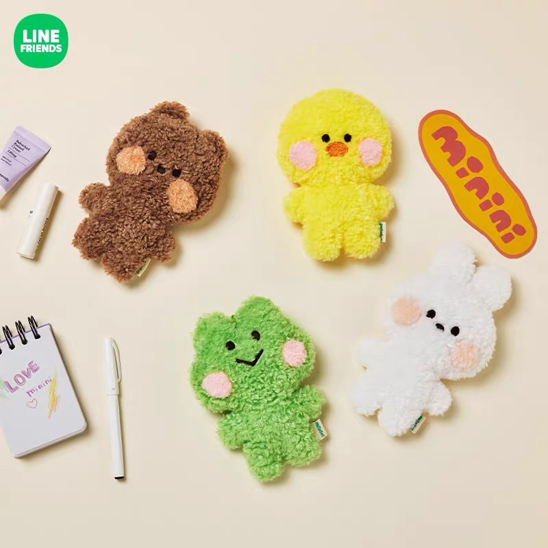 [現貨+預購]Line friends minini 吊飾收納袋 lenini bnini conini selini | 蝦皮購物