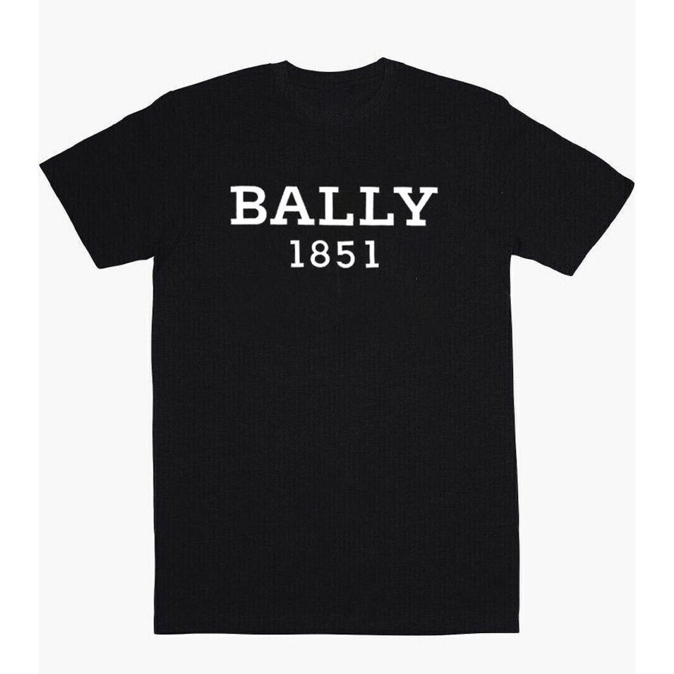 2023 夏季時尚男士 T 恤 Bally 1851 標誌男士 T 恤 | 蝦皮購物