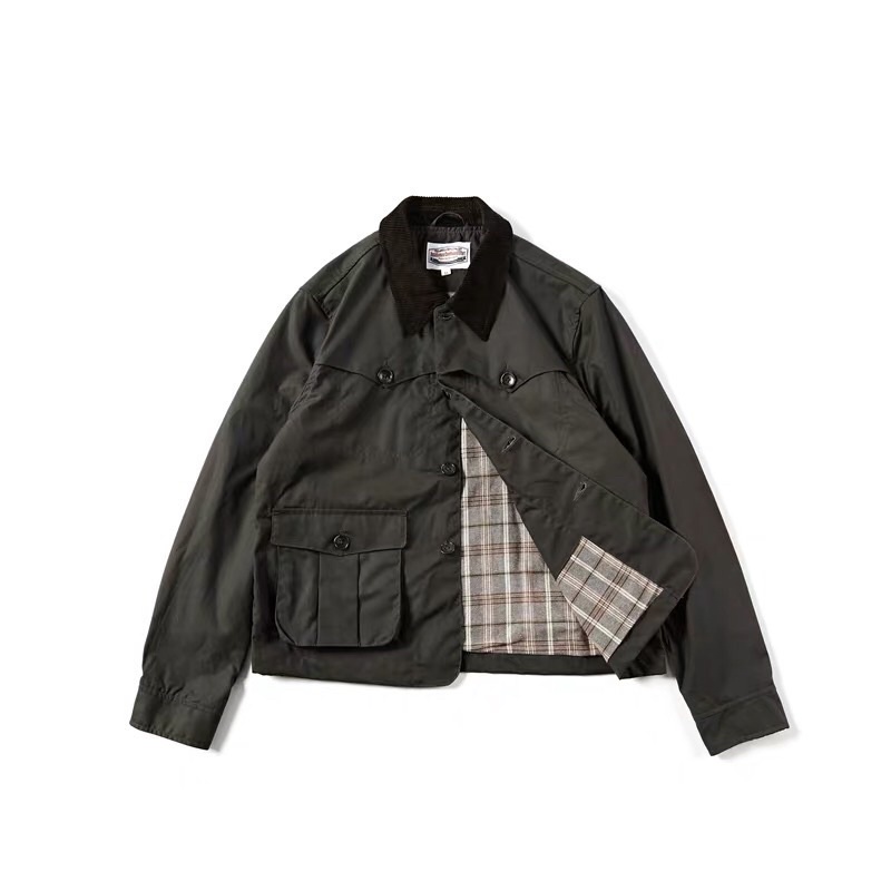folklore classic 80s 復古油蠟獵裝 vintage waxed hunting jacket 橄欖綠 | 蝦皮購物