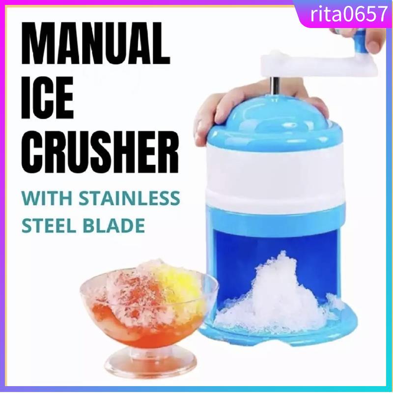 Manual Ice Crusher Portable Hand Crank Manual Ice Breaker | 蝦皮購物