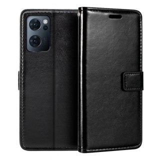 Oppo Find X5 Lite OPPO Reno 7 5G CPH2371 Reno7 5G 錢包高級 PU 皮革 | 蝦皮購物