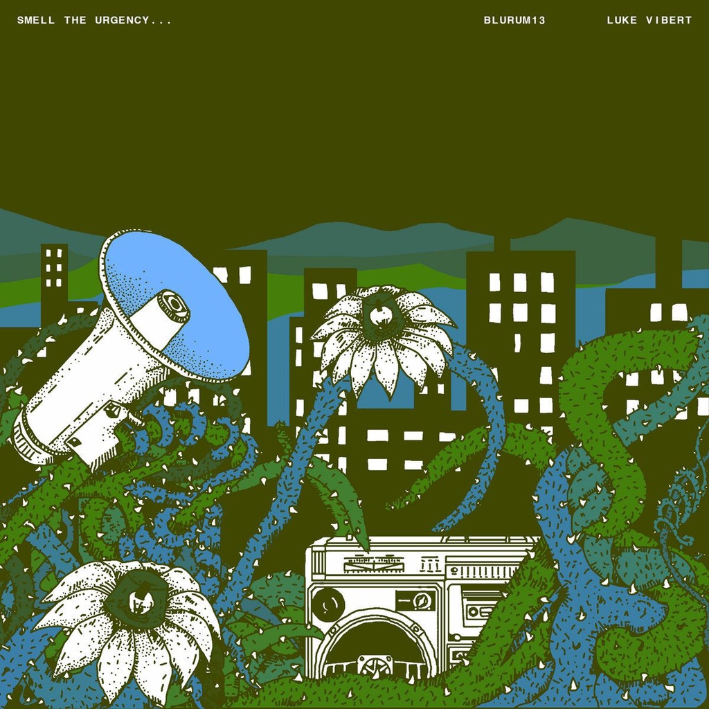 Bluke (BluRum13 & Luke Vibert) - Smell The Urgency LP+7" | 蝦皮購物