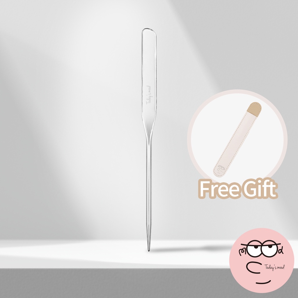 [Today's mood Official] Makeup Spatula with Pouch | 蝦皮購物