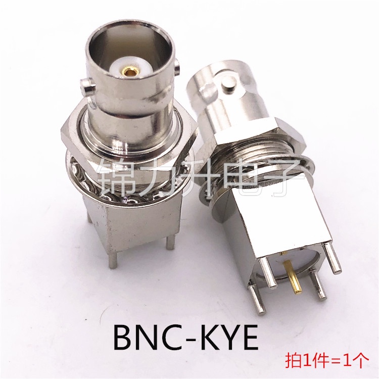 -linchaijen-全銅BNC座-50KY/KWE bnc母座 Q9母頭公頭BNC接頭方板視頻監控插座-lincha | 蝦皮購物