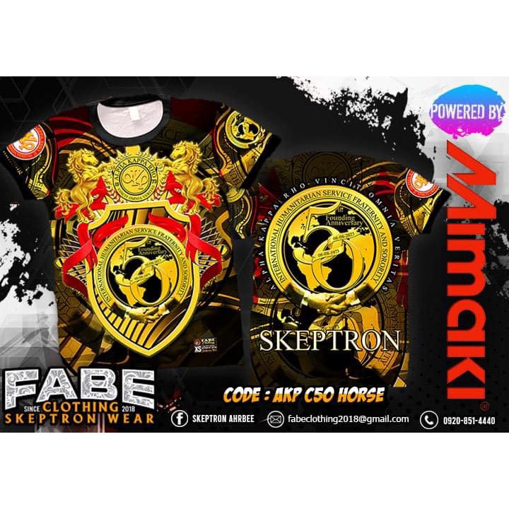 Akp 50 週年 AKP Alpha Kappa Rho 50 週年 akrho skeptron 全昇華寬鬆服裝 T | 蝦皮購物