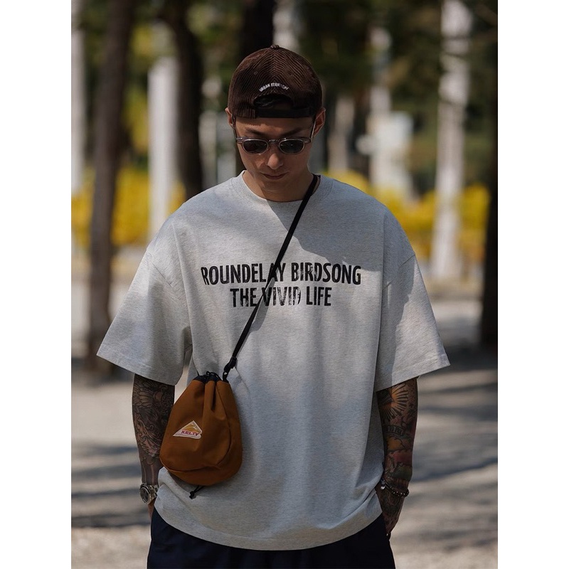 UNBENT 23SS Roundelay bird song Slogan Tee 短袖 【PS中壢】 | 蝦皮購物
