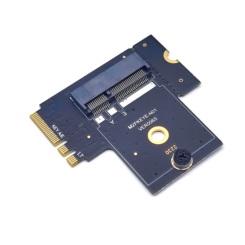 M.2 Key A+E Riser 轉換器適配器 M2 NGFF Key A/E 轉 A/E 擴展板適用於 M.2 Ke | 蝦皮購物