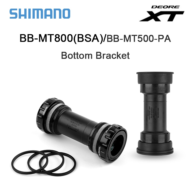 Shimano Deore XT MT800 BSA 中軸 BB52 68/73mm BB-MT500 PA 壓合 BB | 蝦皮購物
