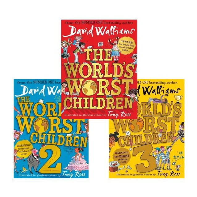 The World's Worst Children 1, 2 & 3 (3冊合售)/糟糕壞小孩: 髒兮兮/ 糟糕壞小孩: 氣嘟嘟/ 糟糕壞 ...