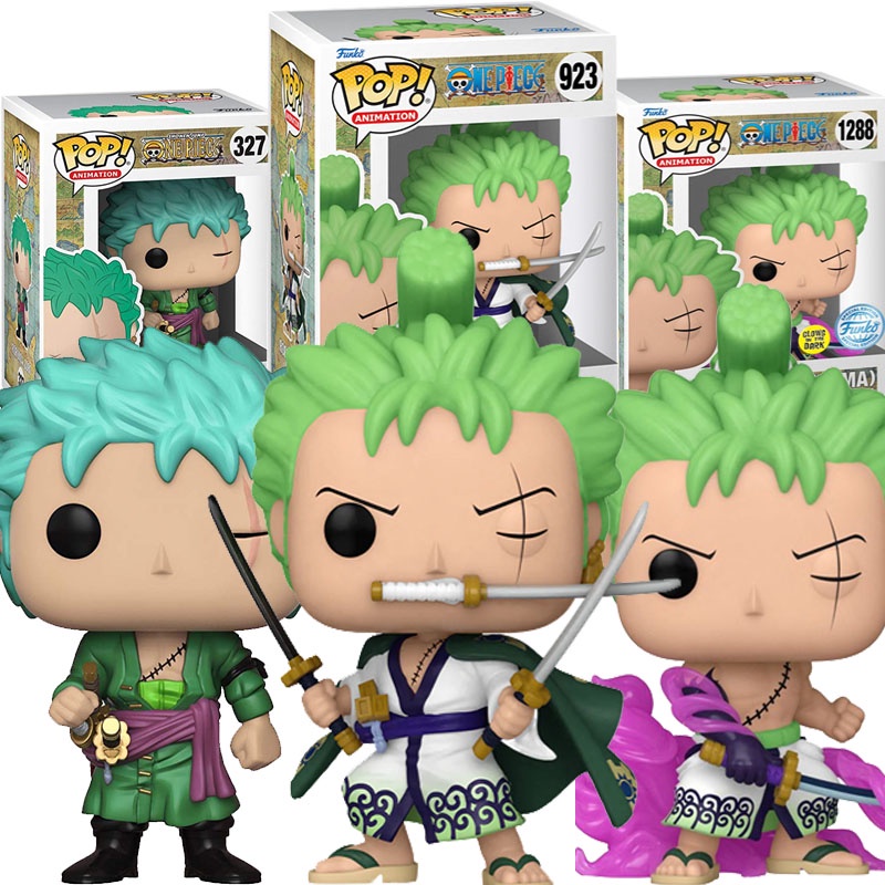 Roronoa Zoro 923 -Funko Pop One Piece Zoro 1288 327 可動人偶模型 | 蝦皮購物