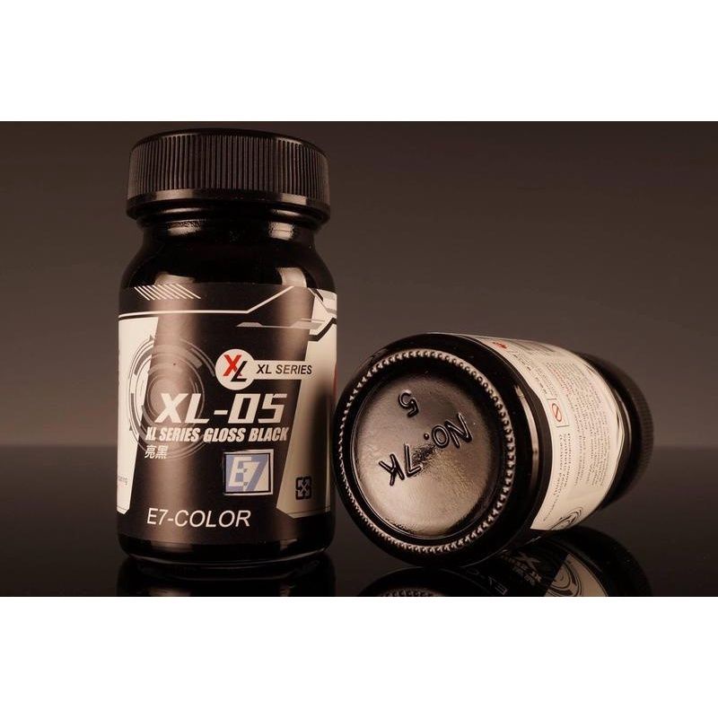 【YYZ模型工作室】E7 COLOR XL系列50ml模型漆 E7模型漆 銀 亮光 消光 亮白 亮黑 | 蝦皮購物