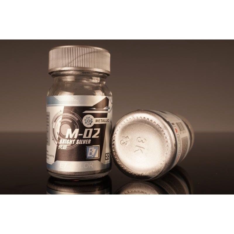 【YYZ模型工作室】E7 COLOR M系列金屬色漆 E7模型漆 閃銀 星幻金 銅 鐵黑 玫瑰金 機械鋁 | 蝦皮購物