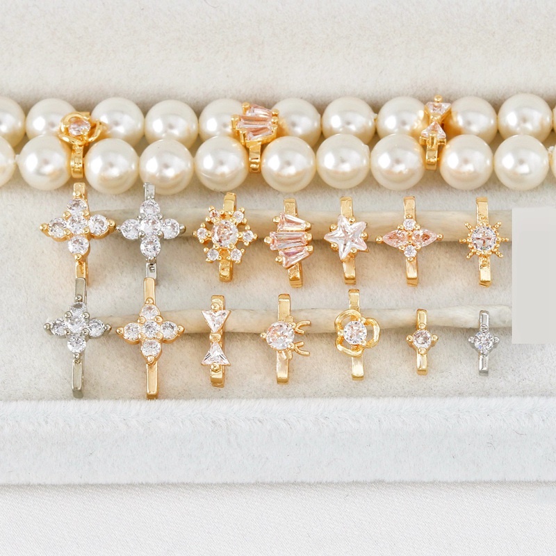 隔珠 diy 14K 保色 三排 配件 | 蝦皮購物