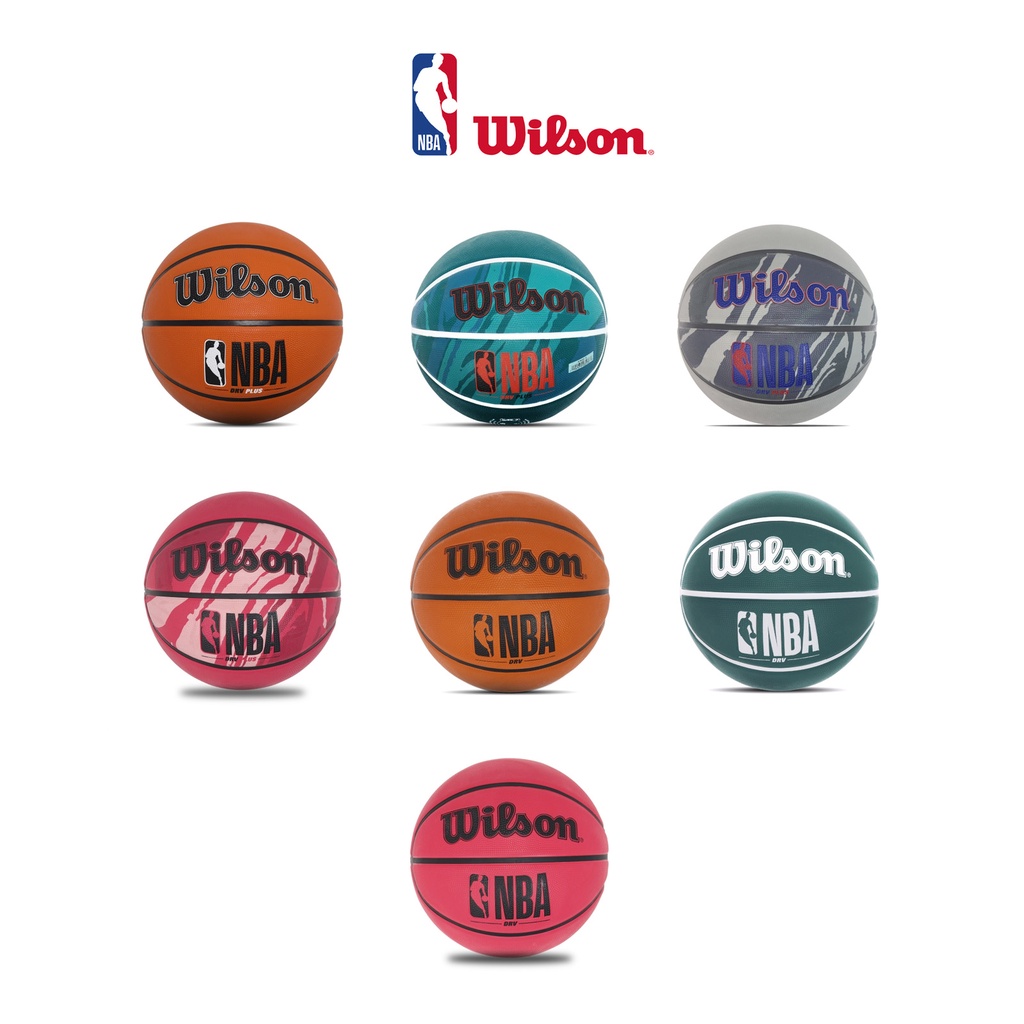 Wilson NBA DRV Plus / DRV NO.7 籃球 7號球 橡膠 室外 耐磨 七色可選 【ACS】 | 蝦皮購物