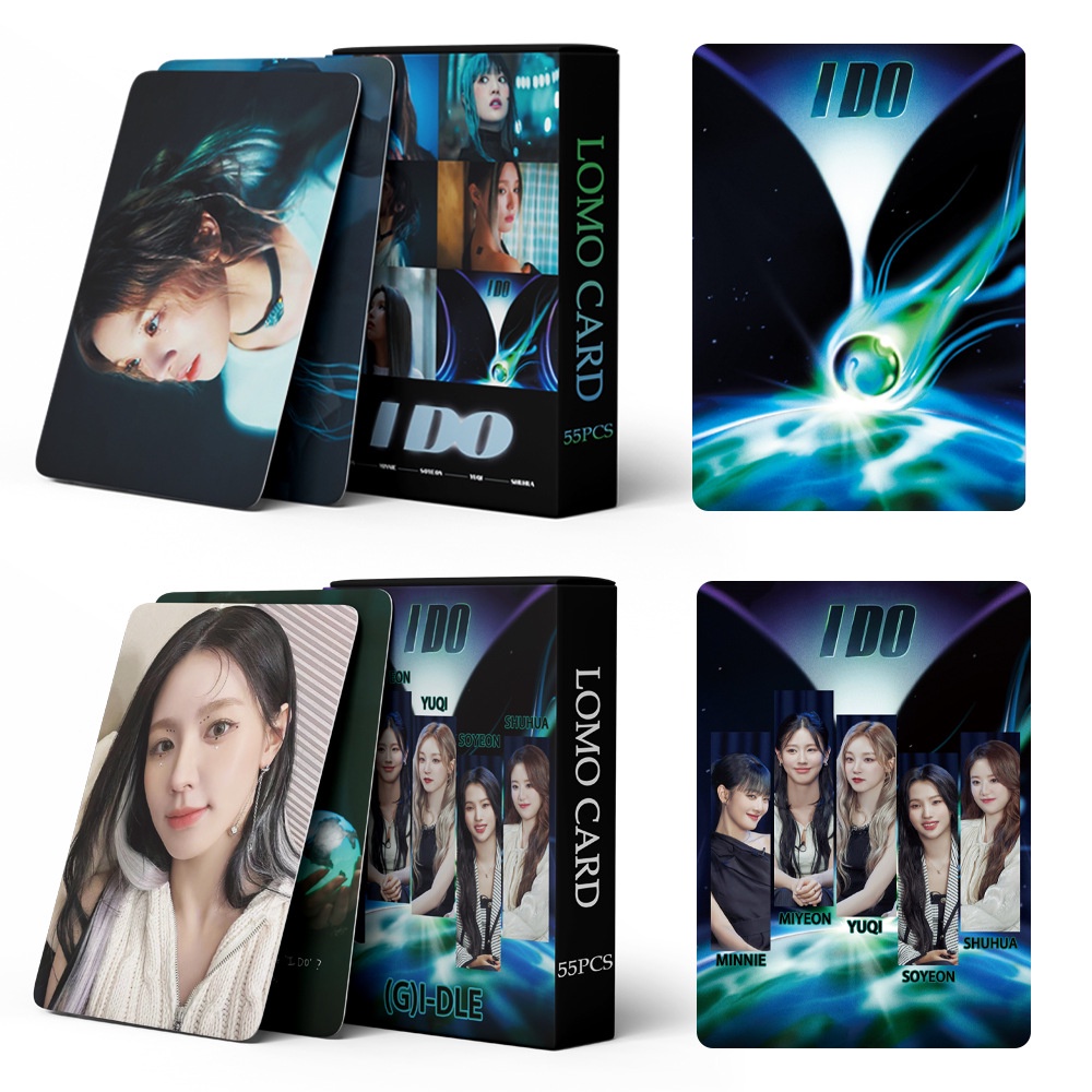 Gidle 專輯 I DO 小卡 (G)I-DLE Lomo Card 55pcs/box | 蝦皮購物
