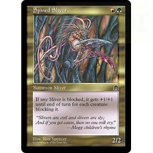 [魔法風雲會]-Stronghold Spined Sliver | 蝦皮購物