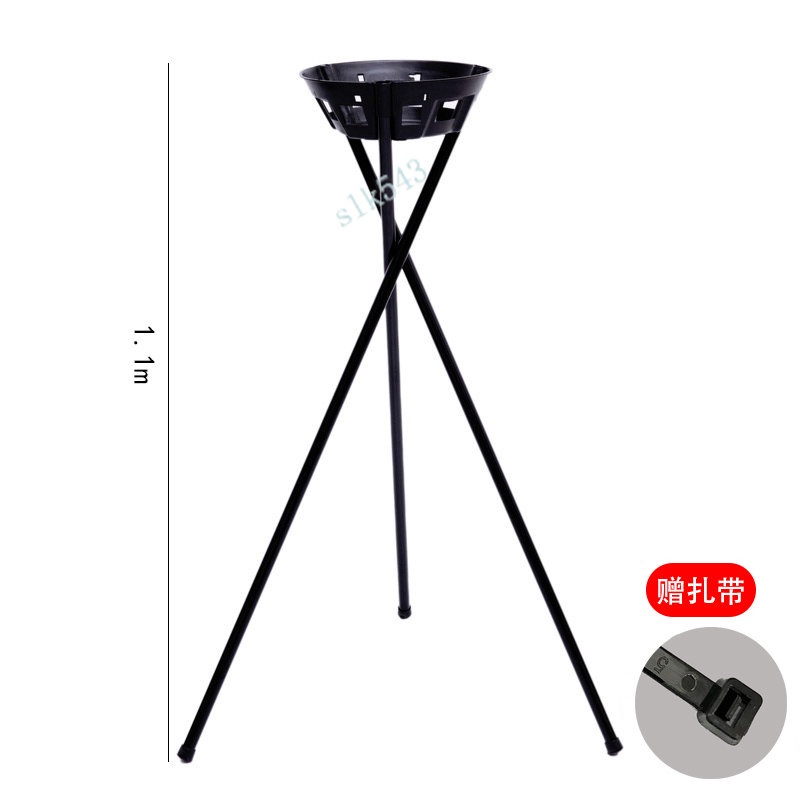 購滿199發貨 快速發貨 開業花籃三腳架 鮮花架 開張支架 黑色三角架子 花店花藝插花用鐵支架 | 蝦皮購物