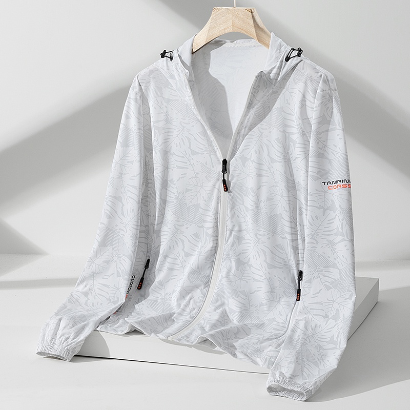 M-5XL夏季防曬衣 輕薄透氣防曬外套 涼感外套 薄外套 防晒運動外套 遮陽外套 冰絲防晒外套 皮膚衣 抗UV外套 情侶 | 蝦皮購物