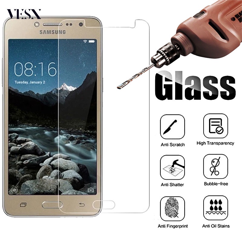 SAMSUNG 鋼化玻璃屏幕保護膜適用於三星 ss Galaxy S7 S6 J8 J7 Core J5 J4 Plus | 蝦皮購物