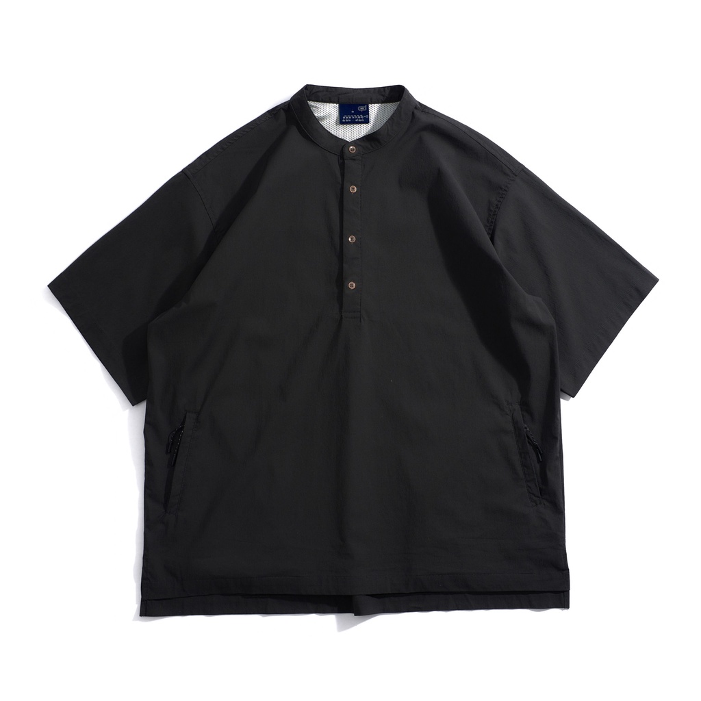 Centralpark.4pm Club Band Collar Pullover - D-Grey | 蝦皮購物