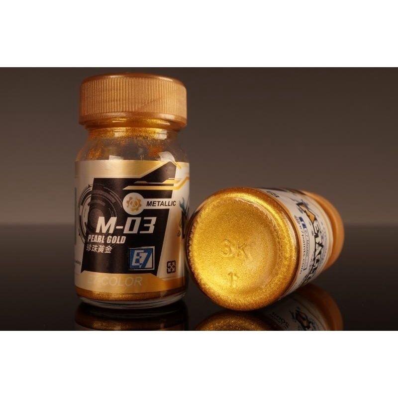 【YYZ模型工作室】E7 COLOR M系列金屬色漆 E7模型漆 閃銀 星幻金 銅 鐵黑 玫瑰金 機械鋁 | 蝦皮購物