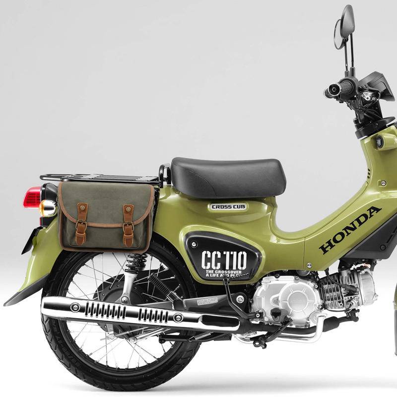 本田 Honda CC110 CT125 C125 小狼 側邊包 文青 復古 蠟染帆布馬鞍包 CC110 專用馬鞍架 | 蝦皮購物