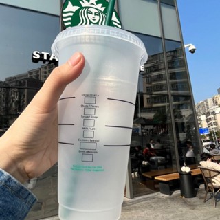 現貨 | 北美經典款塑膠杯 星巴克 吸管杯 可循環使用 710ml 環保杯 水杯 ins风 大容量水壺 隨手杯 咖啡杯 | 蝦皮購物