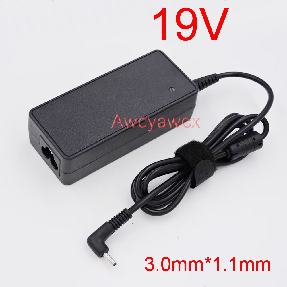 SAMSUNG 交流電源適配器 DC 19V 2.1A 2A 3.0mm 1.1mm 筆記本電腦充電器適用於三星 5 ( | 蝦皮購物