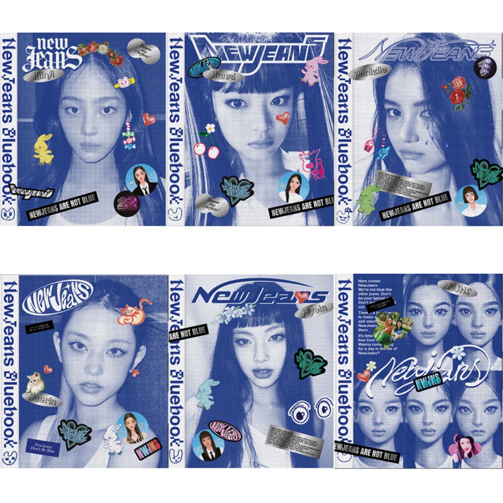 NewJeans - 1st EP [NEW JEANS] BLUEBOOK Ver. | 蝦皮購物
