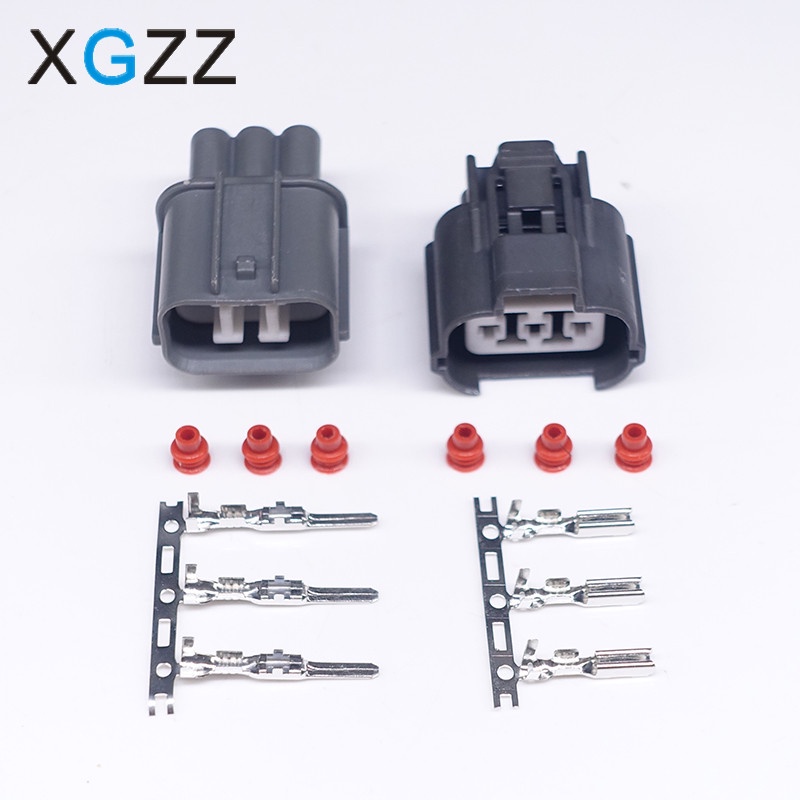 住友 6189-0131 3 針母頭和公頭汽車連接器汽車插頭凸輪軸傳感器插座適用於豐田 | 蝦皮購物