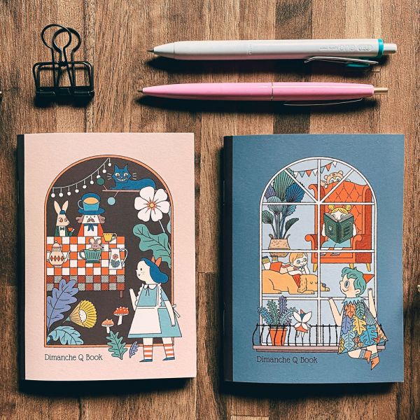 【Dimanche迪夢奇】Q book隨身記事本彩繪組 v.6 [入口] TAAZE讀冊生活網路書店 | 蝦皮購物