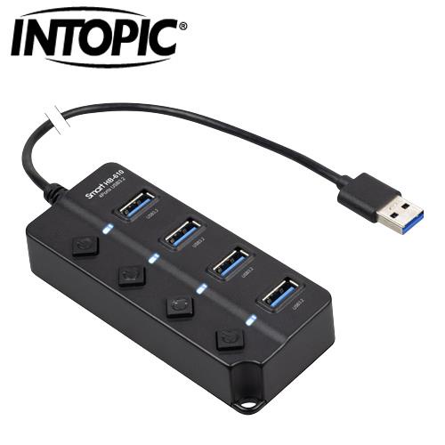 INTOPIC 廣鼎 USB3.2 4埠 HUB 高速集線器 HB610 | 蝦皮購物
