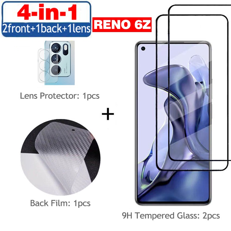 4in1 OPPO RENO 6Z 6 Z 5 5G 鋼化玻璃OPPO RENO 8T 8 Z 5G 8Z 7Z 5G | 蝦皮購物