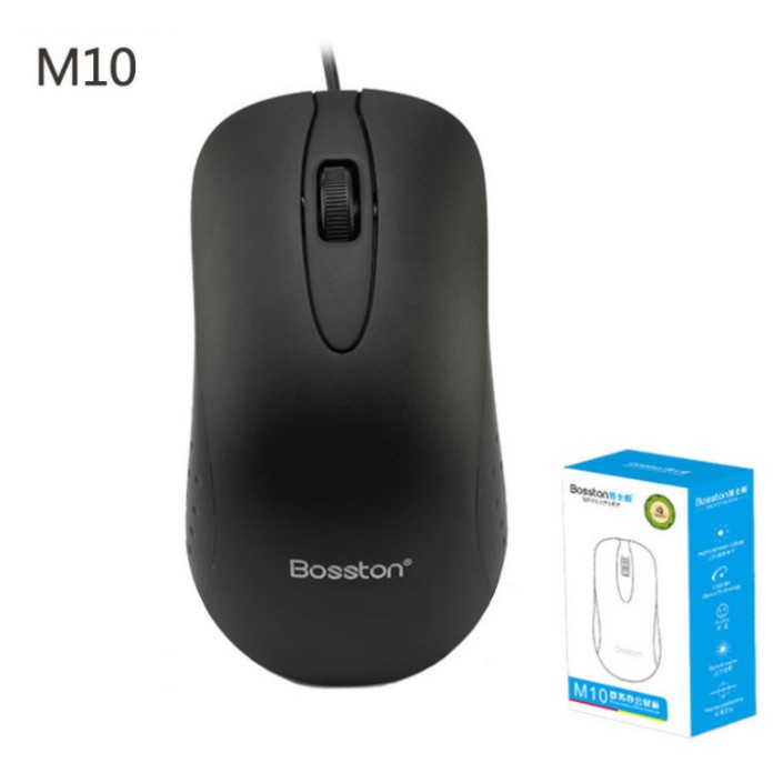 [台灣發貨][當天發貨][含稅價][附發票]BOSSTON M101 USB有線標準滑鼠 手感舒適 (線長140公分) | 蝦皮購物