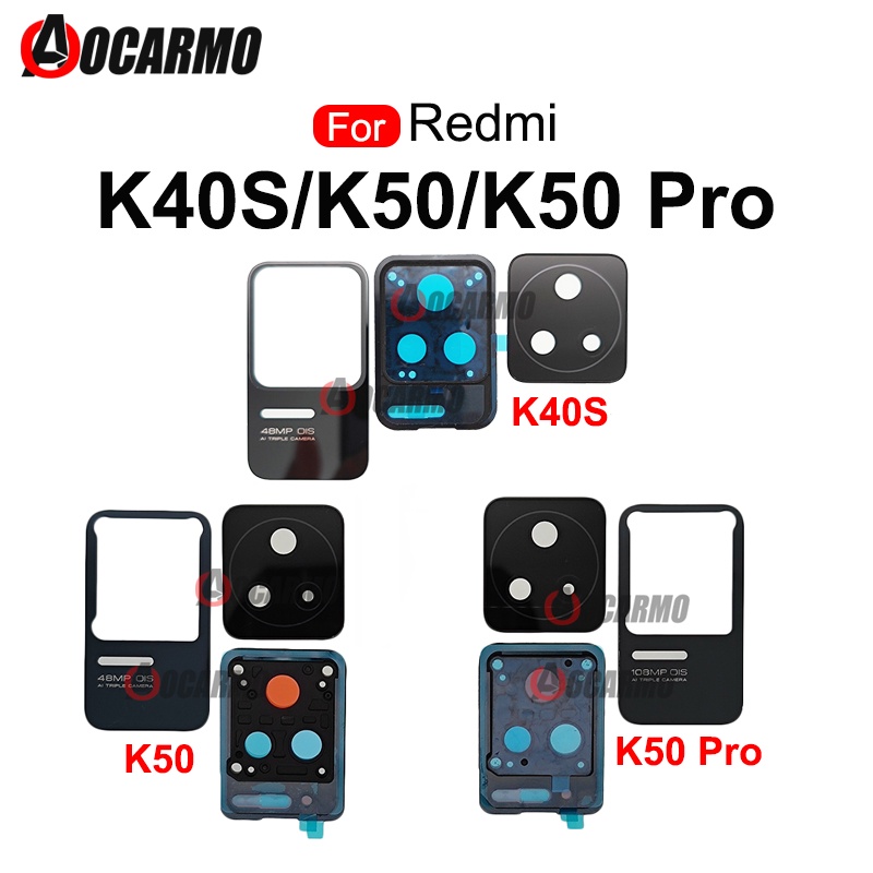 Redmi K40S K50 / K50 Pro 全套後置攝像頭鏡頭帶框架和攝像頭板維修更換部件 | 蝦皮購物