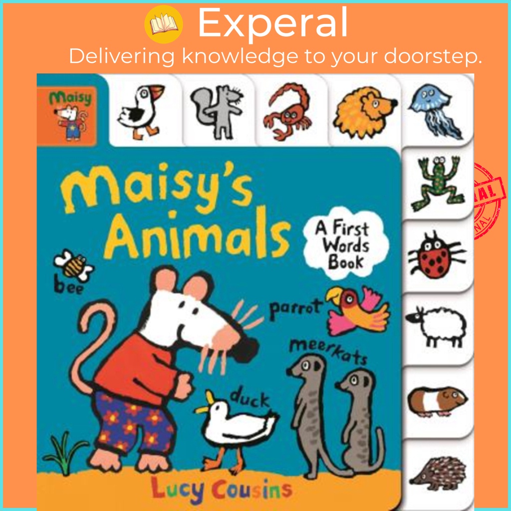 - Maisy's Animals:Lucy Cousins 的第一本單詞書(美國版,平裝本) | 蝦皮購物