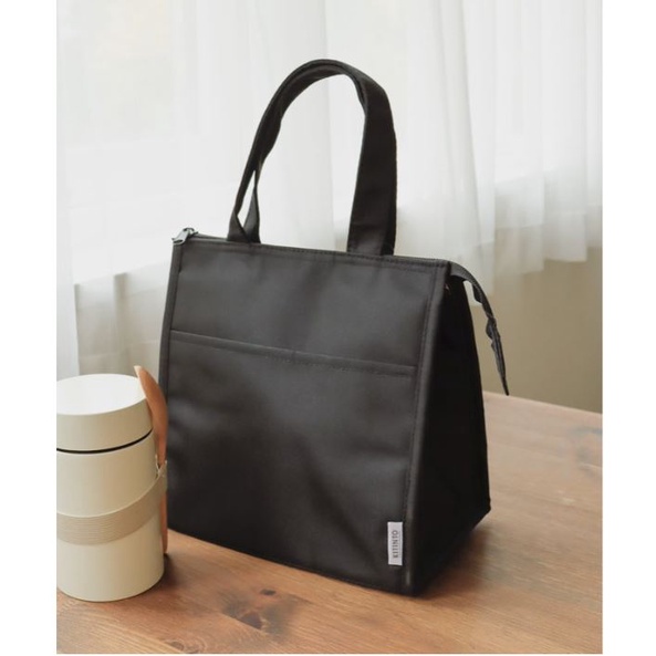 【168JAPAN】日本代購 3coins KITINTO 質感保溫袋 保溫保冷 保冷袋 保溫袋 拉鍊 環保袋 便當袋 | 蝦皮購物