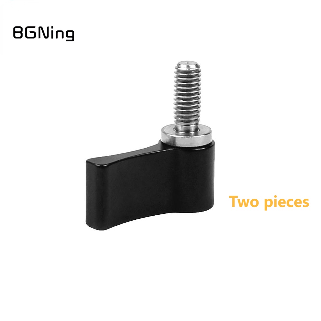 Bgning 兩件 M5 外螺紋 12mm 長拇指桿螺絲兼容 DJI Ronin M 雲台穩定器手扭手柄夾鎖定螺絲 | 蝦皮購物