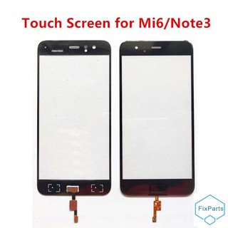 XIAOMI MI Mi6 外屏適用於小米 Mi 6 / Note 3 數字化儀傳感器前觸摸面板 LCD 顯示屏外玻璃蓋 | 蝦皮購物