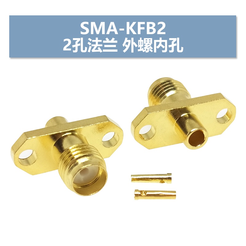 SMA-KFD/JDF/KKY/KKF法蘭4-3孔方形四孔菱形兩孔安裝外螺內孔母座 | 蝦皮購物