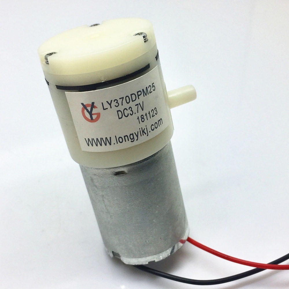 微型真空泵DC 3.7V 370電機靜音有刷隔膜真空包裝機小型氣泵 | 蝦皮購物