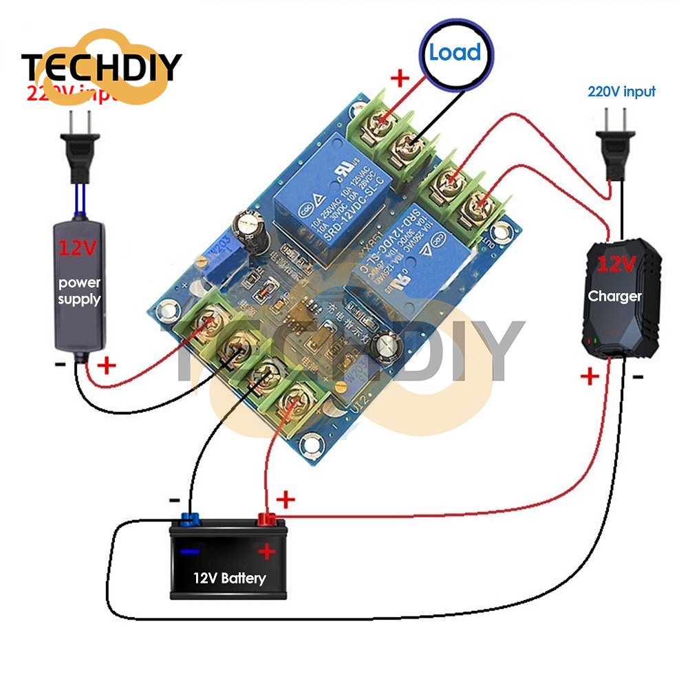 電源自動切換模塊電池斷電自動充電控制板緊急斷路器模塊 | 蝦皮購物