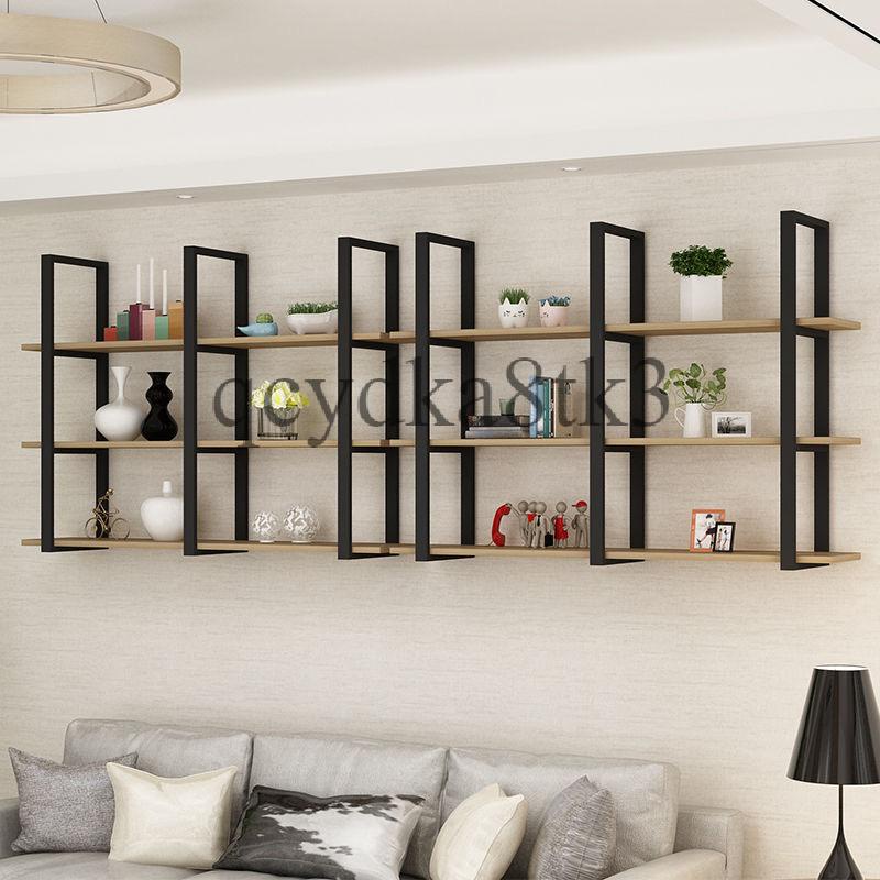 免運熱銷 鐵藝牆面壁掛置物架牆上書架花架裝飾架隔板餐廳懸挂酒架吧台吊架#置物架 壁掛式吊架 | 蝦皮購物