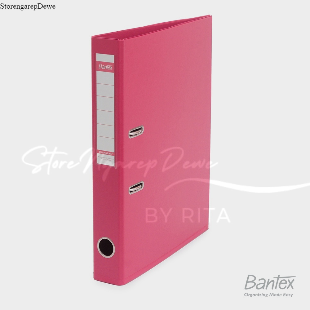 Bantex Ordner Folio 5cm PVC 槓桿拱形文件粉色 1466V19 項目全新狀態真實 Bantex | 蝦皮購物