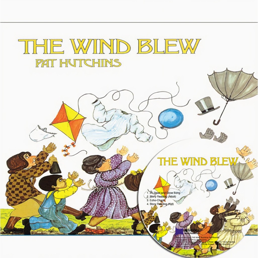 The Wind Blew (1平裝+1CD)(韓國JY Books版)(有聲書)/Pat Hutchins【禮筑外文書店】 | 蝦皮購物