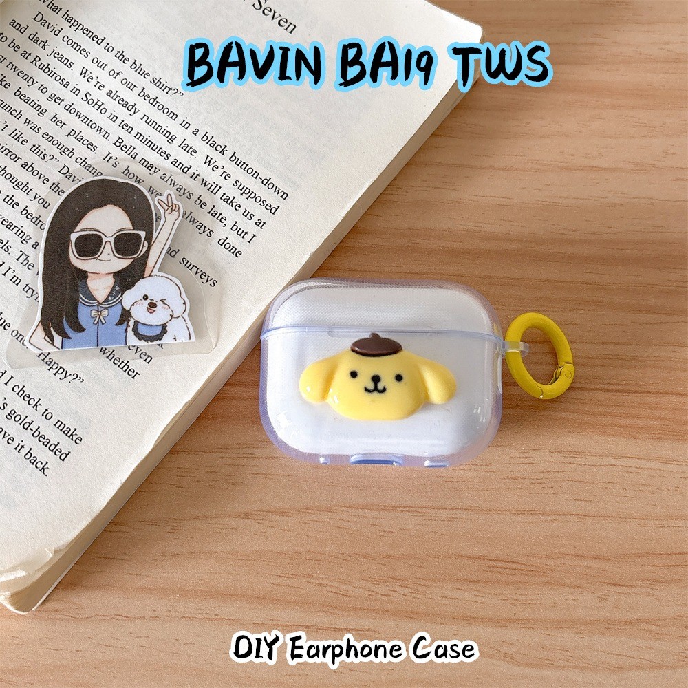 【快速發貨】適用於 BAVIN BA19 TWS 外殼保護套軟矽膠耳機套 DIY 酷卡通 NO.1 | 蝦皮購物