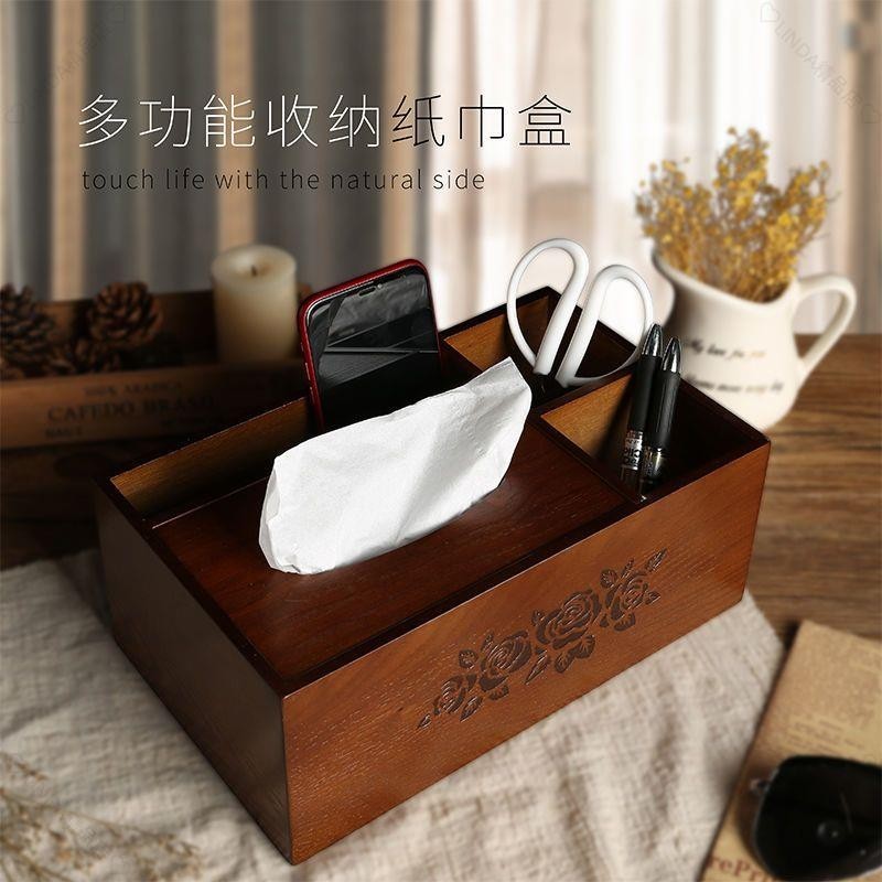 木質紙巾盒 客廳 茶几 抽紙盒 木制 創意 簡約 歐式 紙抽盒 復古 家用 創意木制紙巾盒 復古家居用品7vh_b2 | 蝦皮購物
