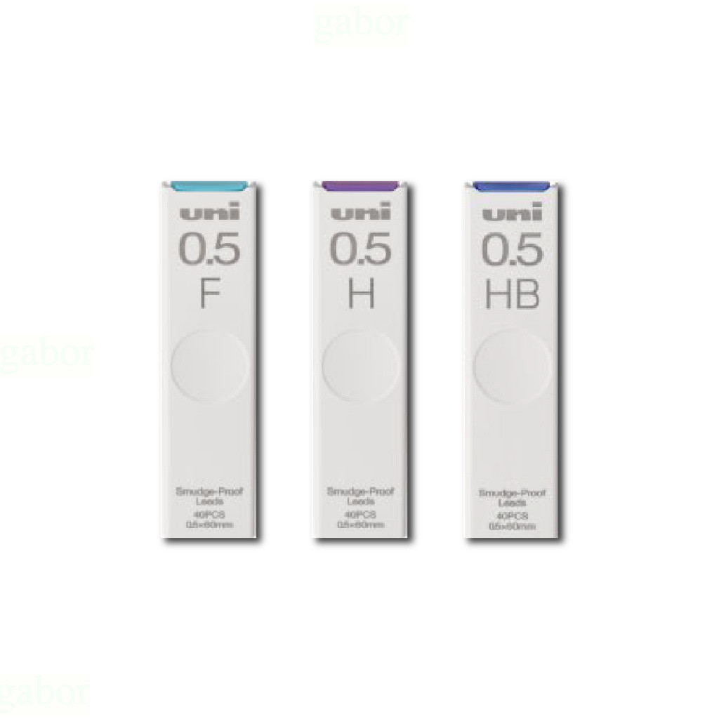 小沐購物 隔日配 三菱UNI UL-S-0.5-40 抗汙超最強鉛芯 自動筆芯0.5mm H/HB/F/2B/3B | 蝦皮購物