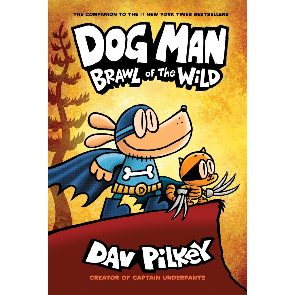 Dog Man #6: Brawl of the Wild (全彩平裝本)/Dav Pilkey【禮筑外文書店】 | 蝦皮購物
